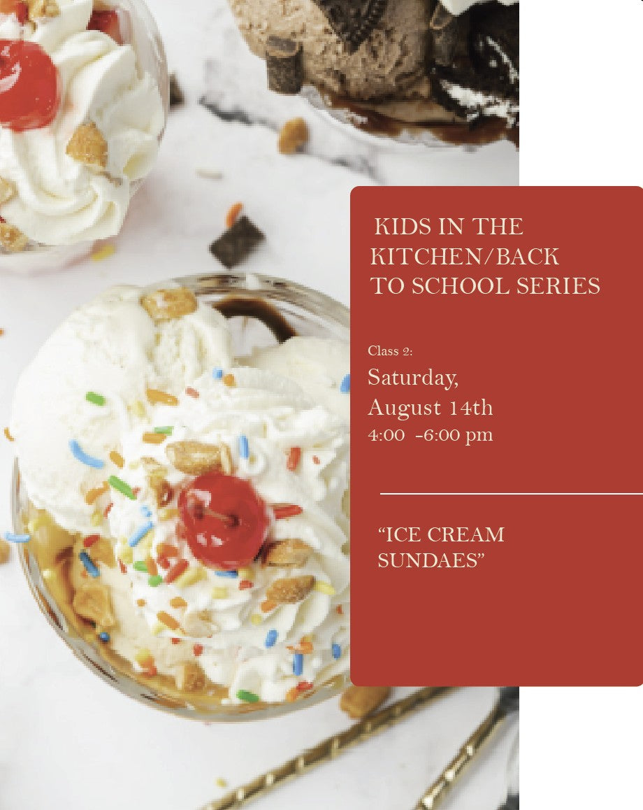 Ice Cream Sundaes Saturday, August 16th, 4:00 - 6:00 pm (floating ...